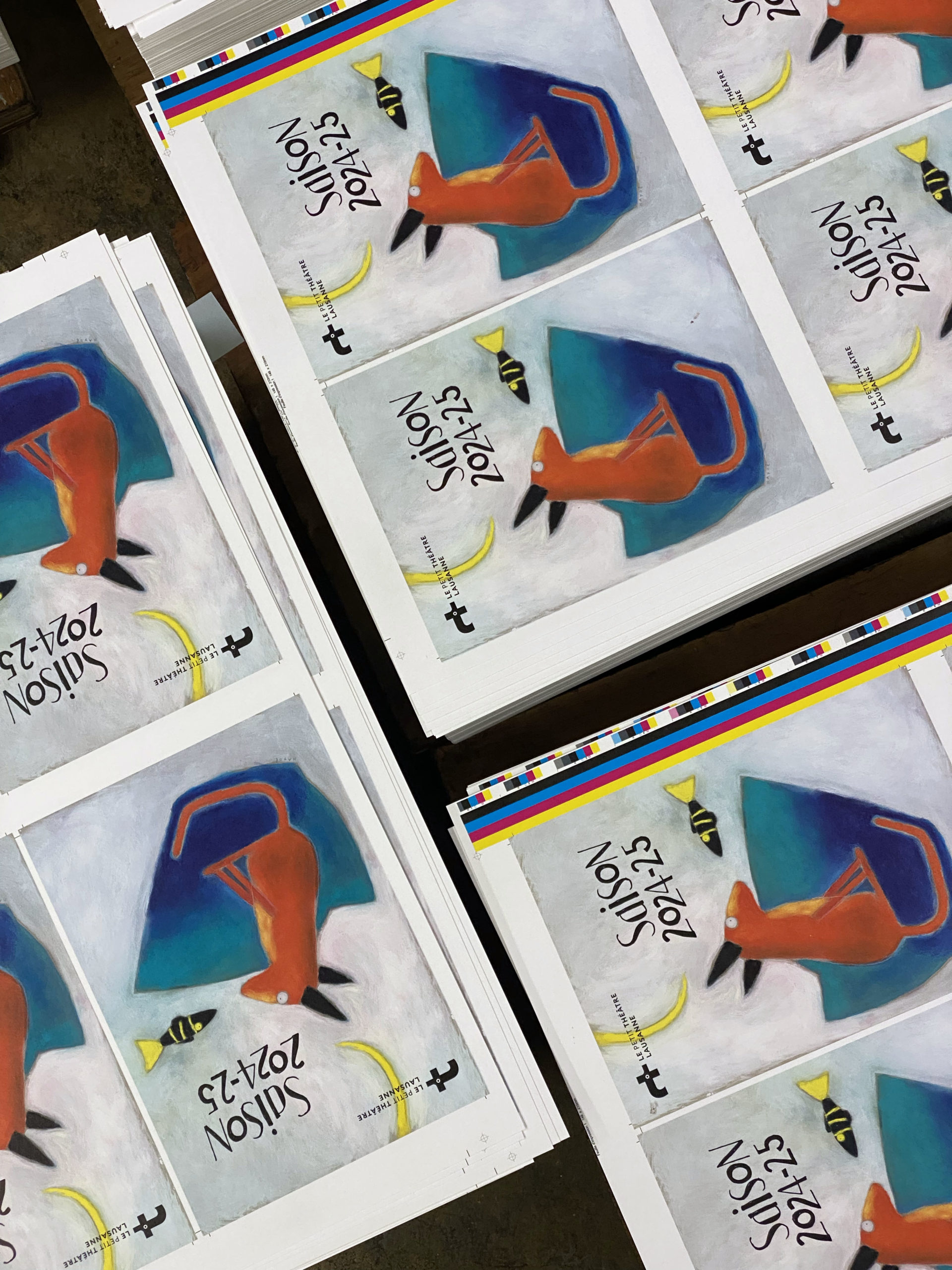 Les coulisses de nos affiches! [part 2: impression] - Le Petit Théâtre